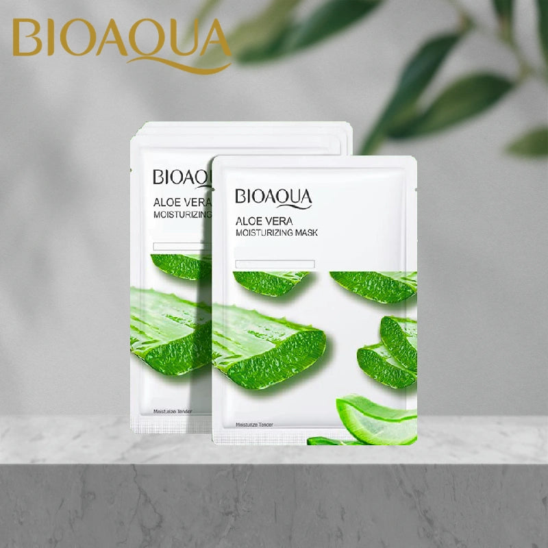 BIOAQUA Aloe Vera Moisturizing Sheet Mask 25g – Coswin.pk