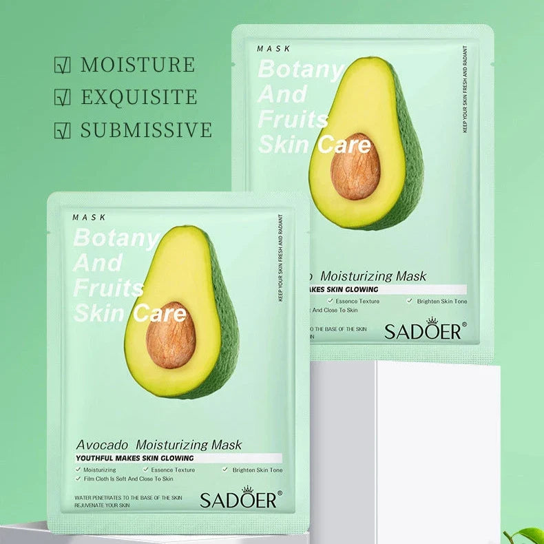 Sadoer Botany And Fruits Avocado Moisturizing Face Sheet Mask – Coswin.pk