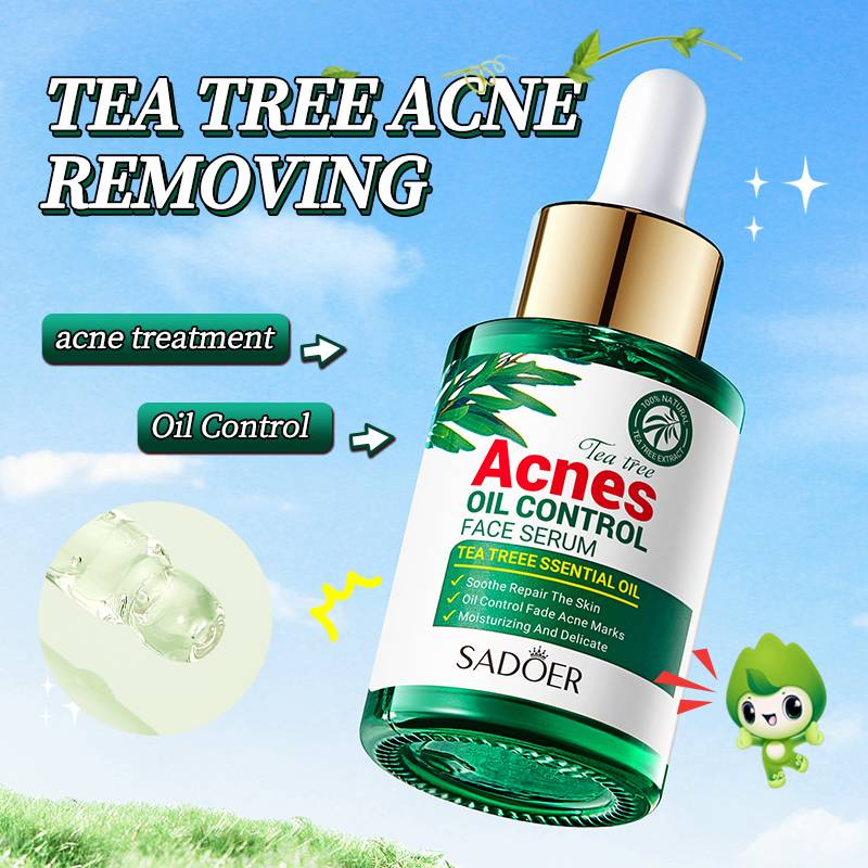 Sadoer Tea Tree Oil Control Anti-Acne Serum Essence – Coswin.pk