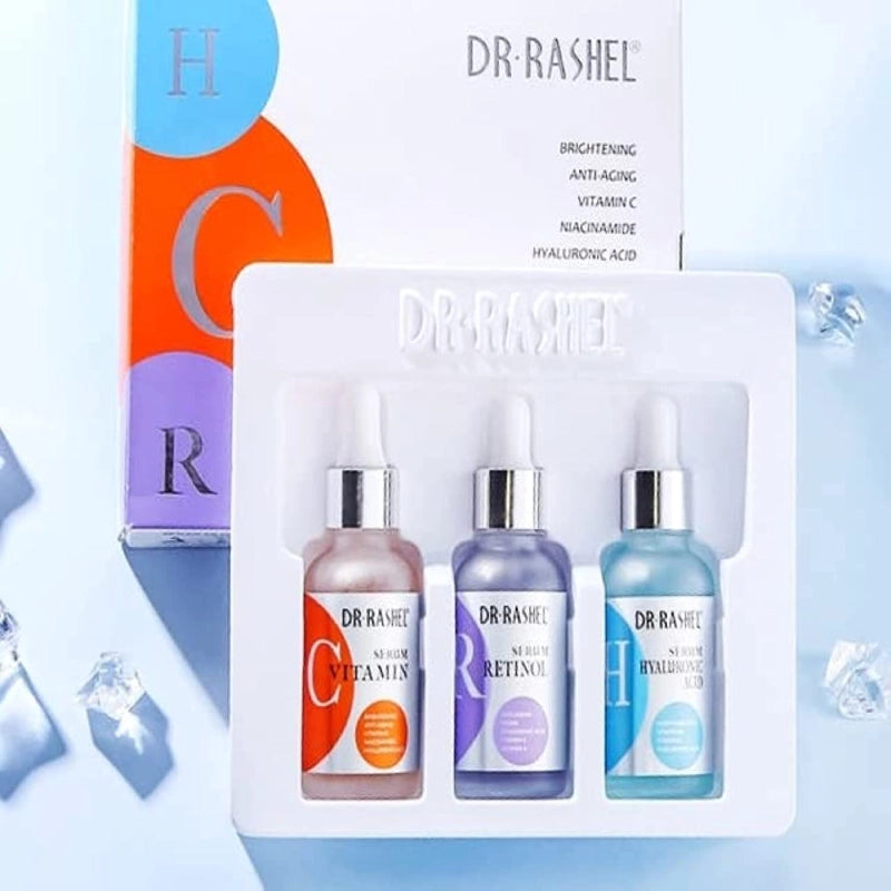 Dr Rashel Vitamin C Retinol And Hyaluronic Acid Complete Facial Serum M