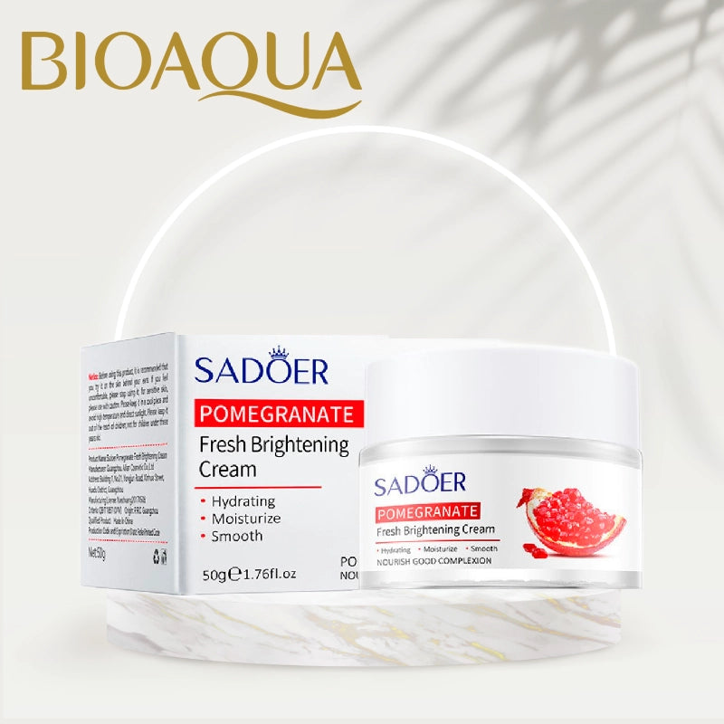 Sadoer Pomegranate Cream Fresh Fresh Brightening 50g – Coswin.pk