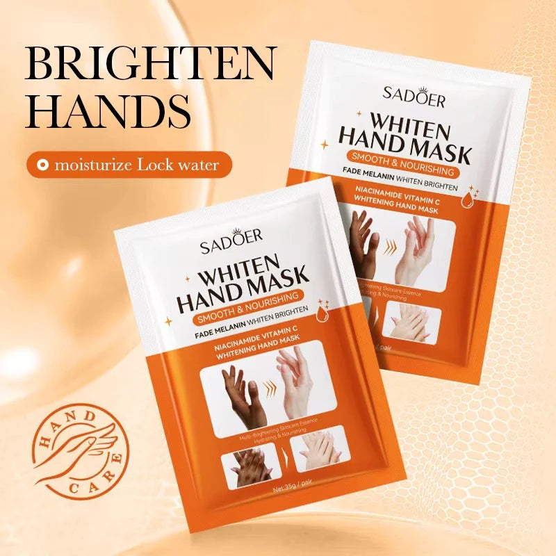 SADOER Smooth and Nourishing Niacinamide Whitening Hand Mask – Coswin.pk