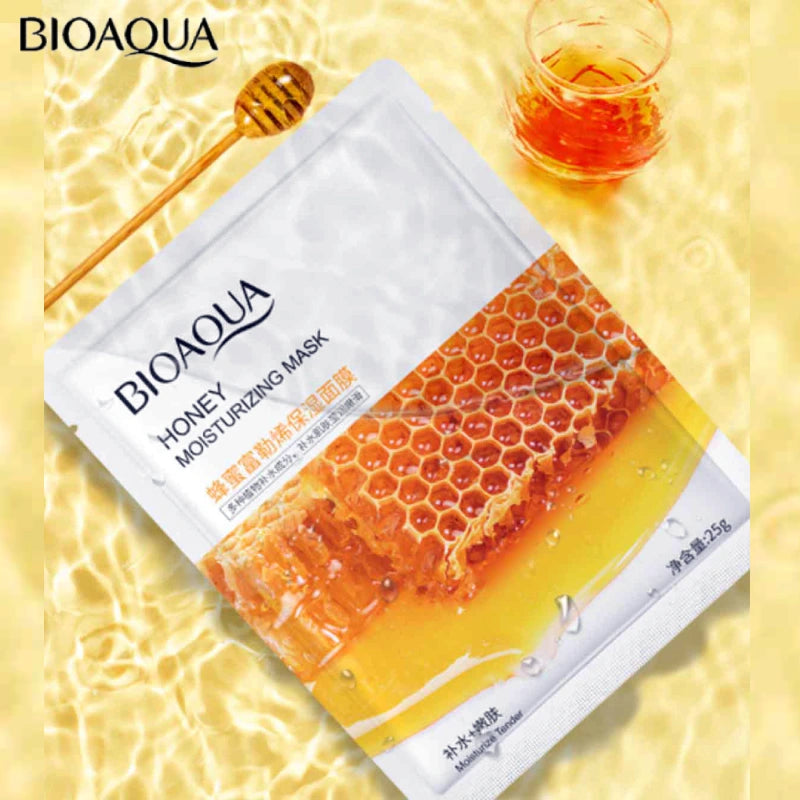 BIOAQUA Honey Moisturizing Sheet Mask 25g – Coswin.pk