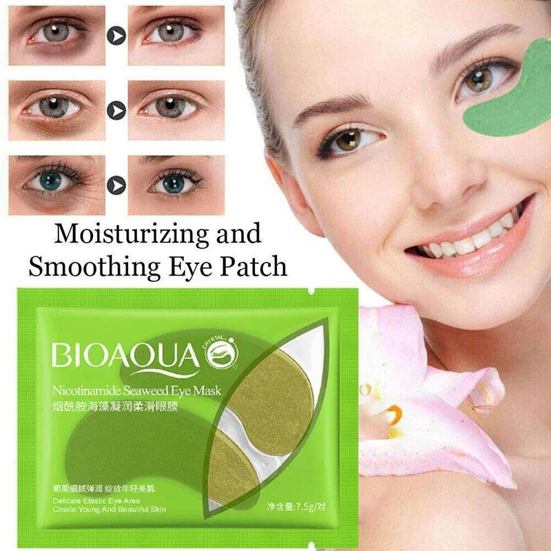 BIOAQUA Nicotinamide Seaweed Eye Sheet Mask – Coswin.pk
